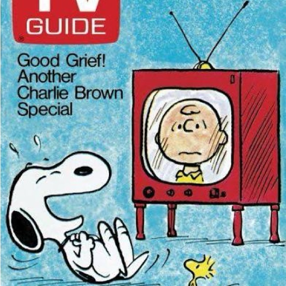 TV Guide 1972 | Art | Charlie Brown Tv Guide Cover Art | Poshmark